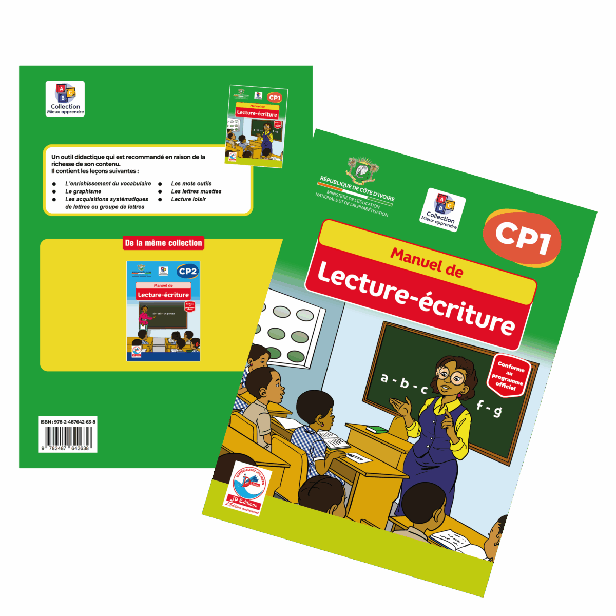 Mon livre de lecture CP1 - JD ÉDITIONS NUMÉRIQUES
