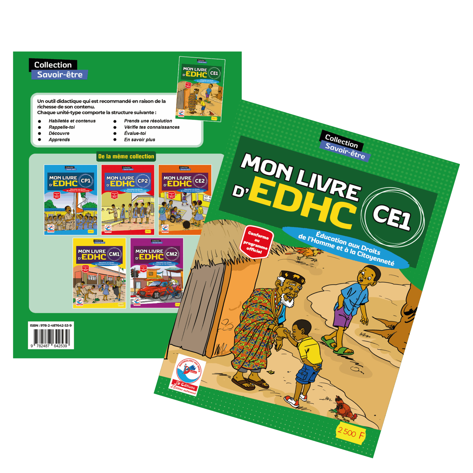 Mon livre d’EDHC CE1 - JD ÉDITIONS NUMÉRIQUES